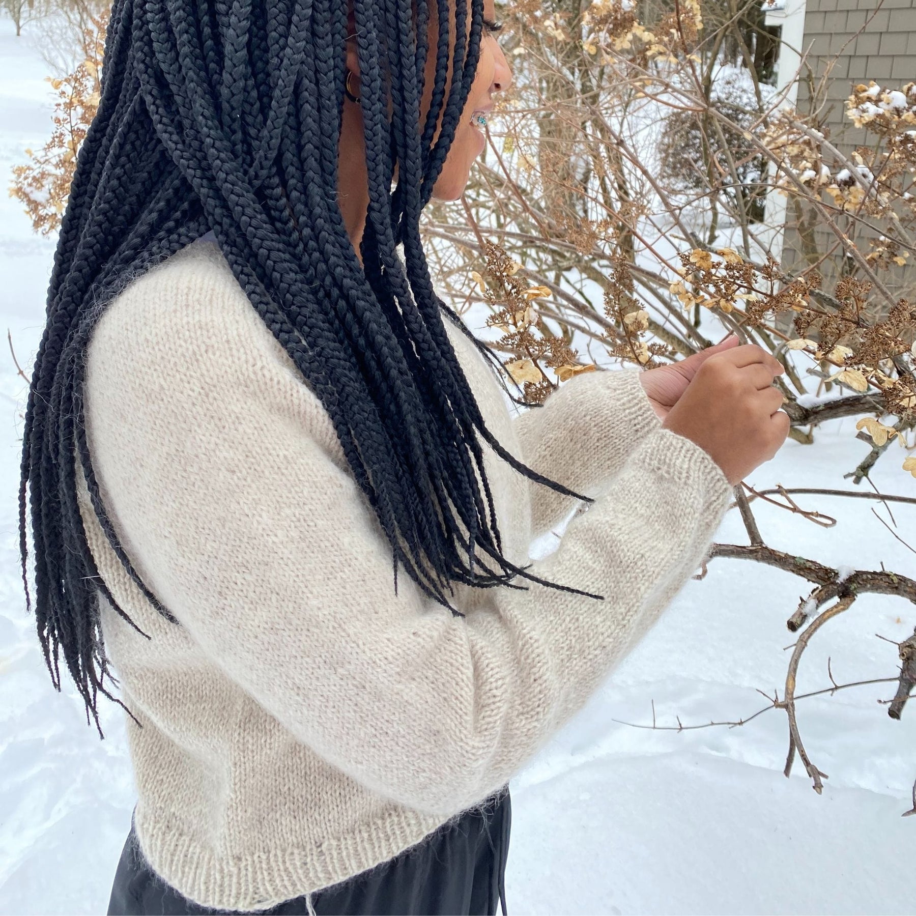 Vanilla Fluff Sweater Pattern – The Woolly Thistle