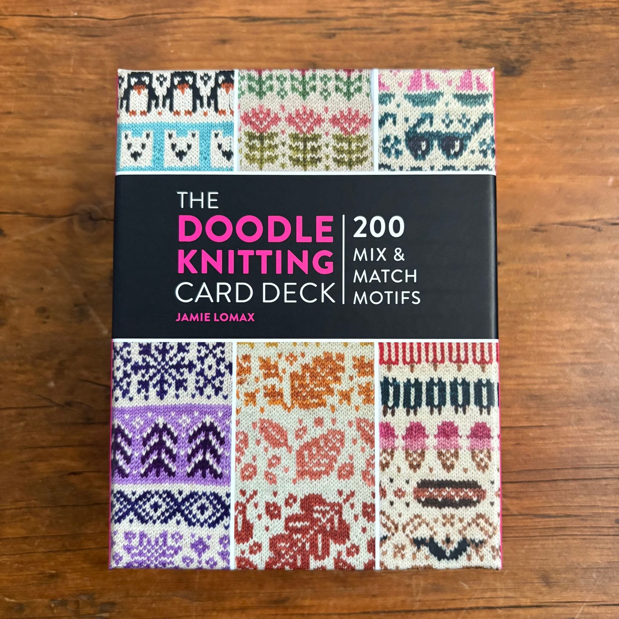 Doodle Knitting Card Deck by Jamie Lomax – The Woolly Thistle