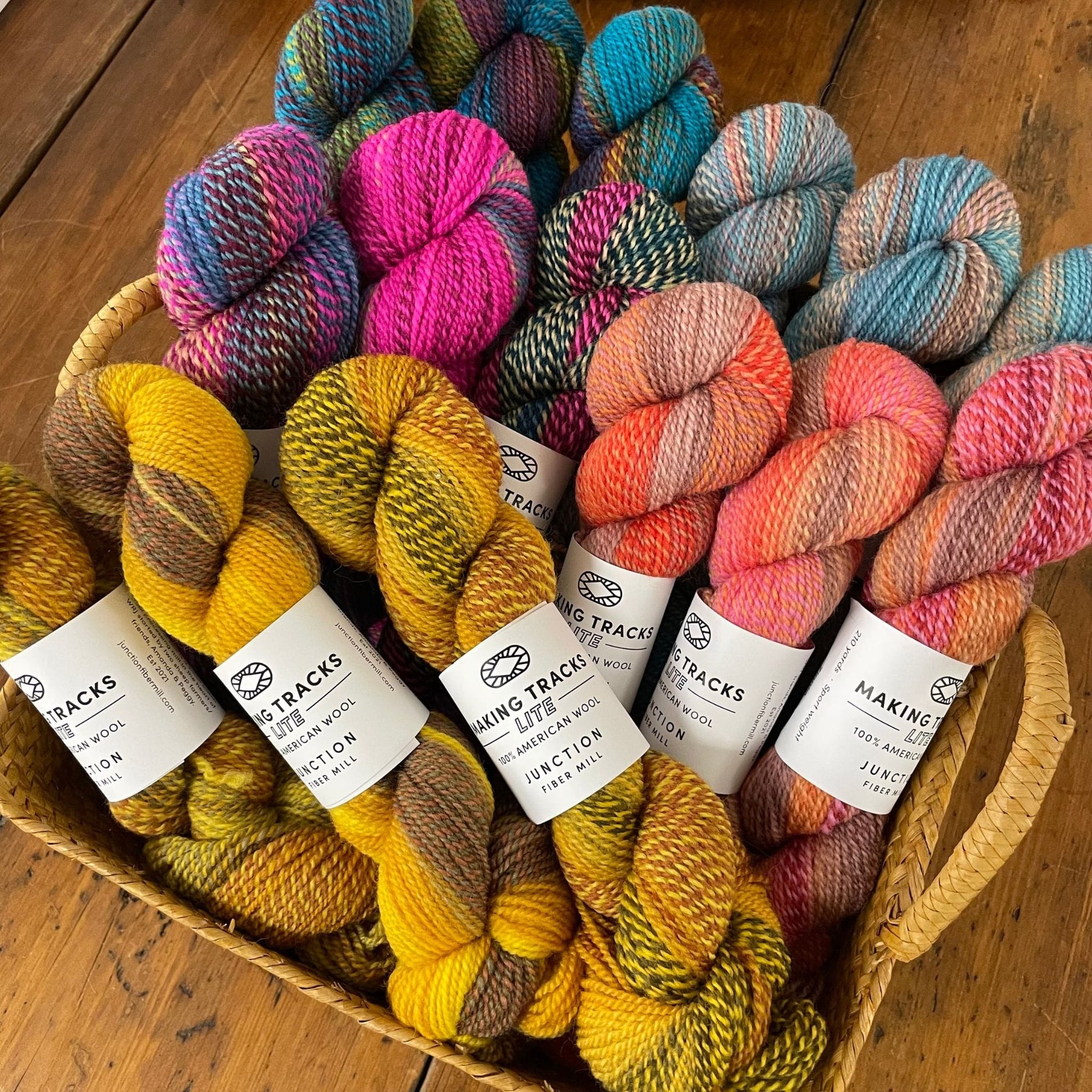 Junction Fiber Mill Making Tracks LITE – The Woolly Thistle