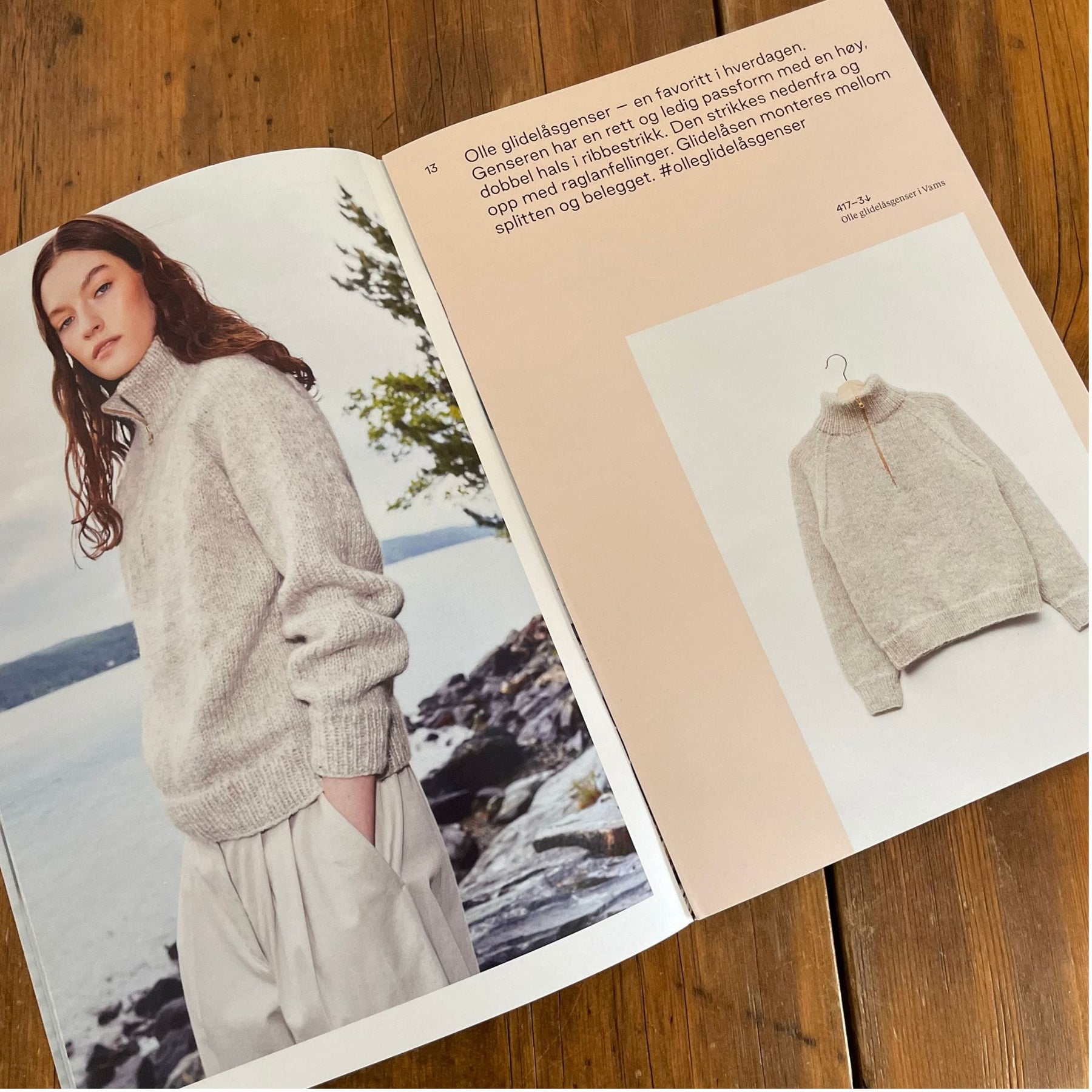 Rauma Pattern Book 417: Vams Dame – The Woolly Thistle