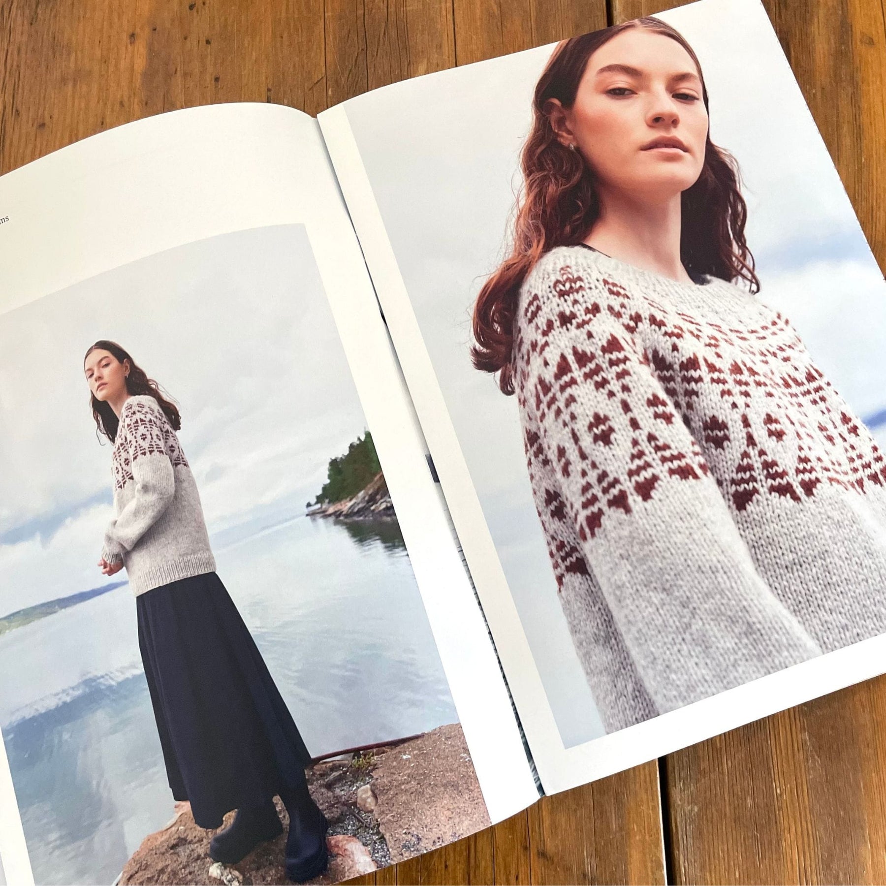 Rauma Pattern Book 417: Vams Dame – The Woolly Thistle