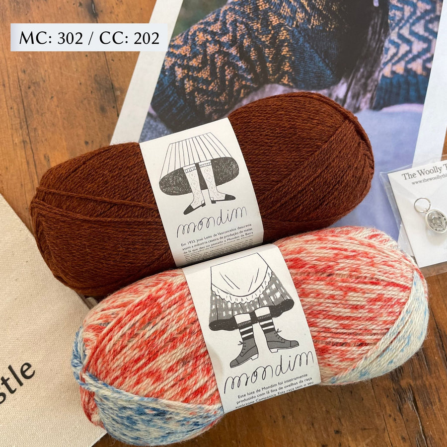Bousta Socks by Gudrun Johnston in Mondim – The Woolly Thistle