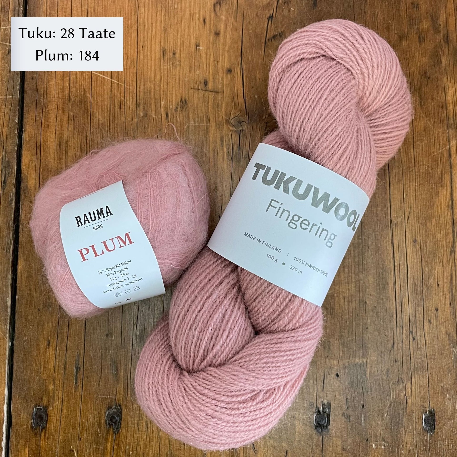 Portia Shawl by Natasja Hornby in Tukuwool and Rauma Plum – The Woolly ...
