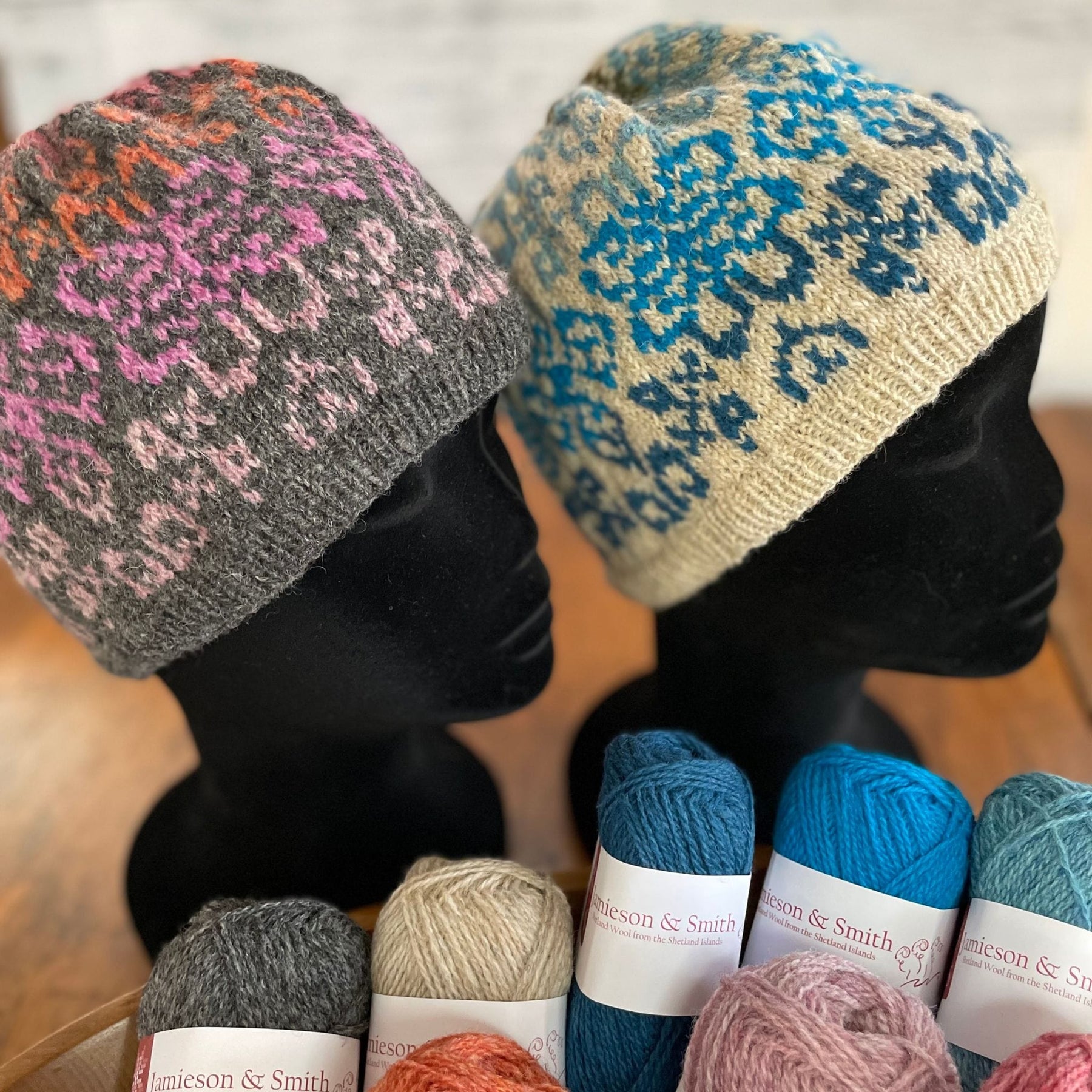 Ballachulish Beanie by Corinne Tomlinson in J&S 2ply – The Woolly Thistle