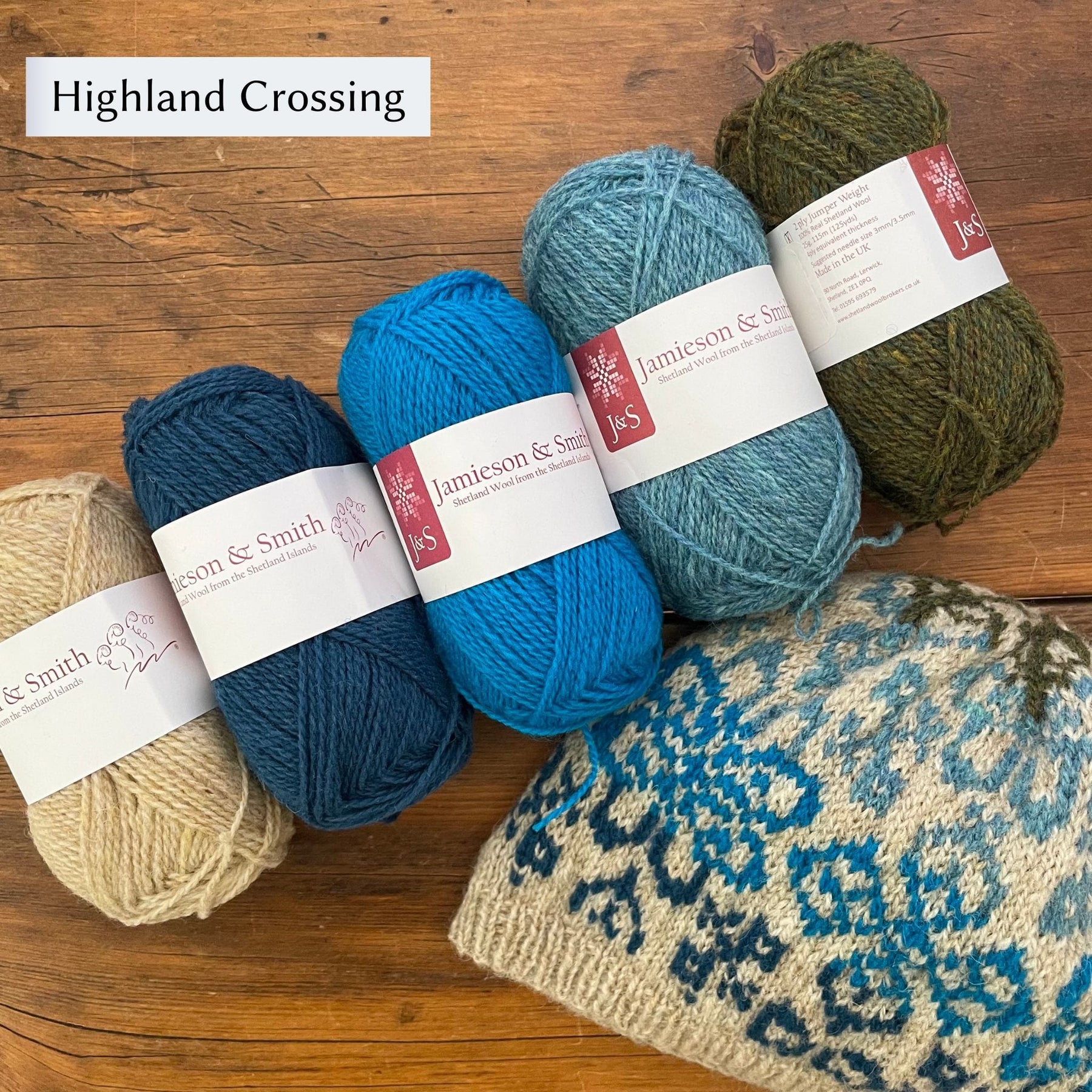 Ballachulish Beanie by Corinne Tomlinson in J&S 2ply – The Woolly Thistle