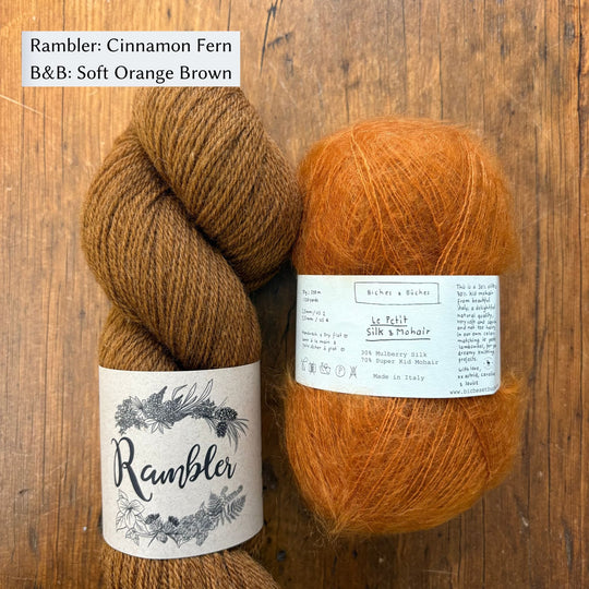 Love Note In Rambler And Biches Bûches Le Petit Silk Mohair By Tin