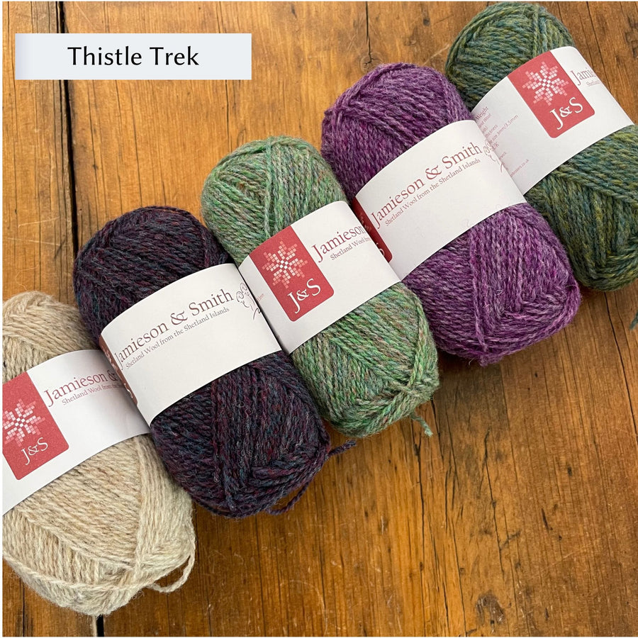 Ballachulish Beanie by Corinne Tomlinson in J&S 2ply – The Woolly Thistle