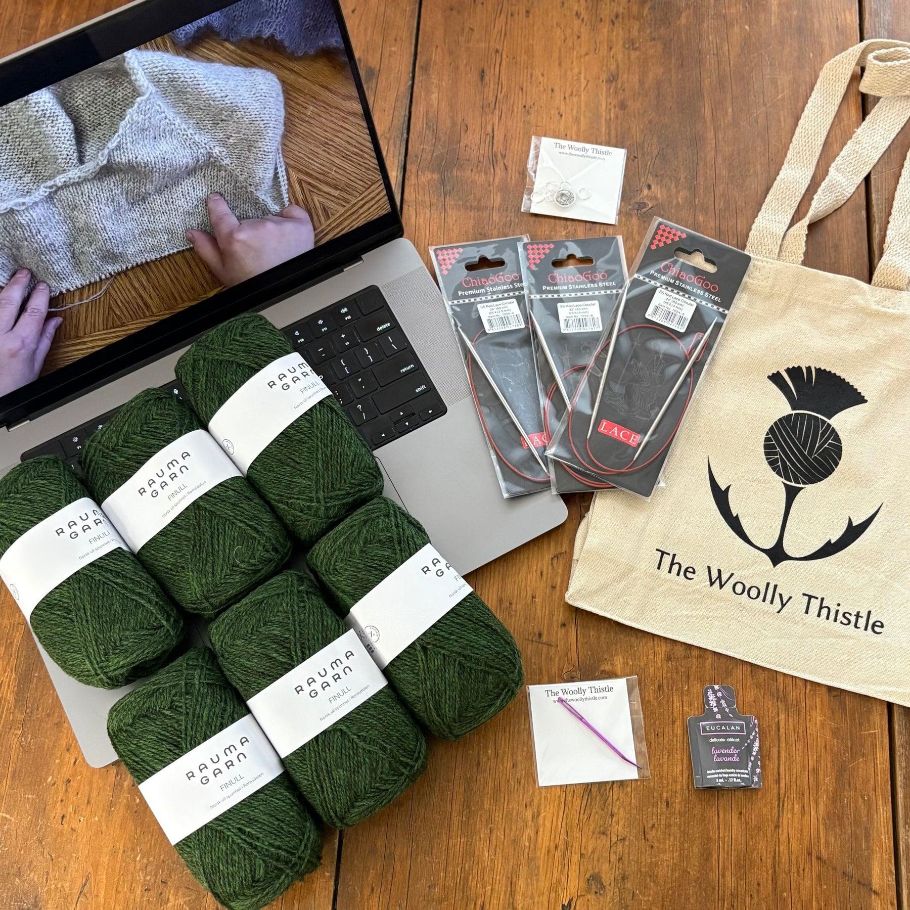 Vanilla Sweater Starter Set – The Woolly Thistle