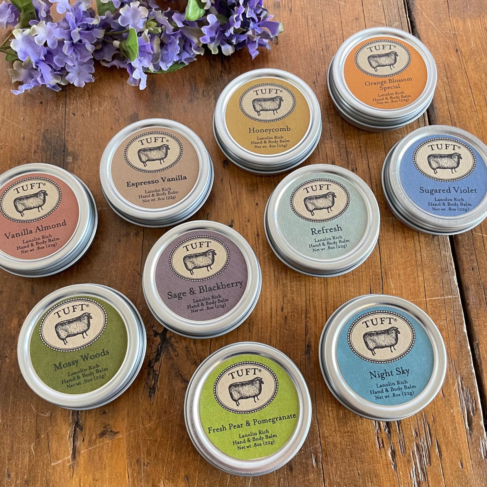 Tuft Hand & Body Balm Tin – The Woolly Thistle