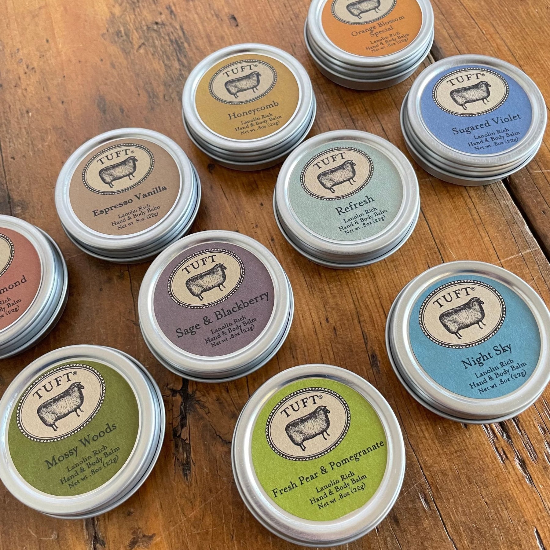 Tuft Hand & Body Balm Tin – The Woolly Thistle