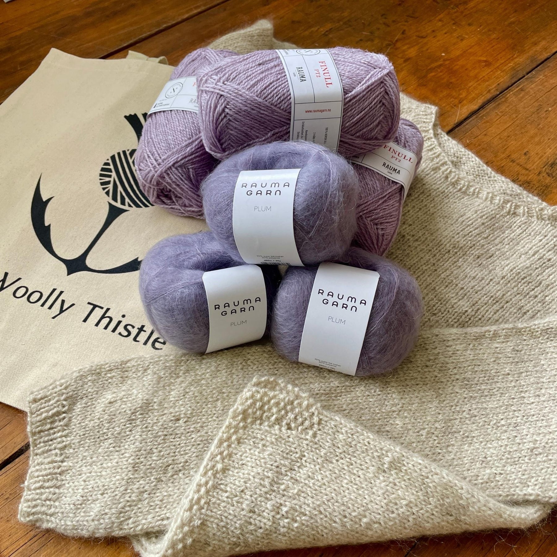Vanilla Fluff Sweater Kit – The Woolly Thistle