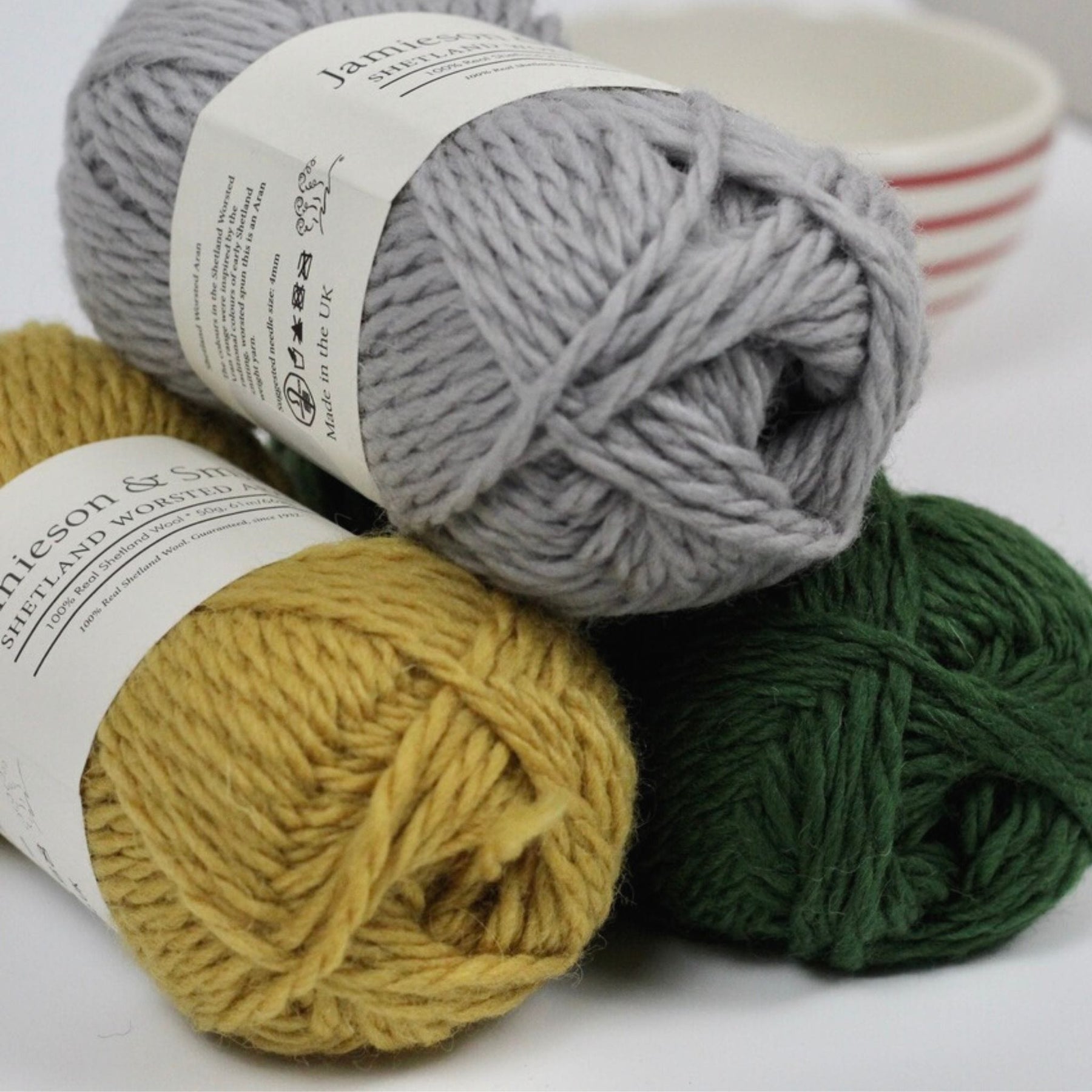 Jamieson & Smith Shetland Worsted Aran Yarn – The Woolly Thistle