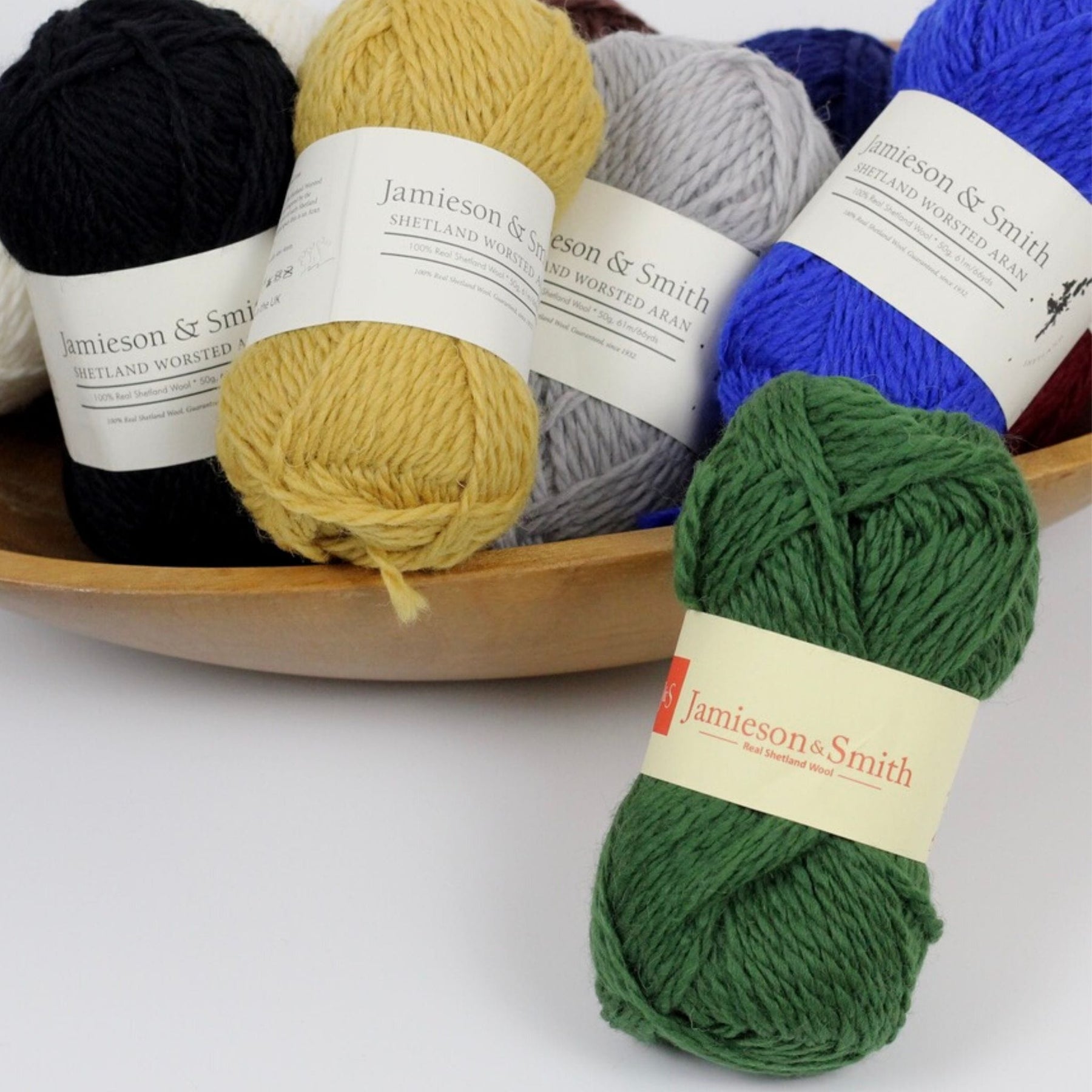 Jamieson & Smith Shetland Worsted Aran Yarn – The Woolly Thistle